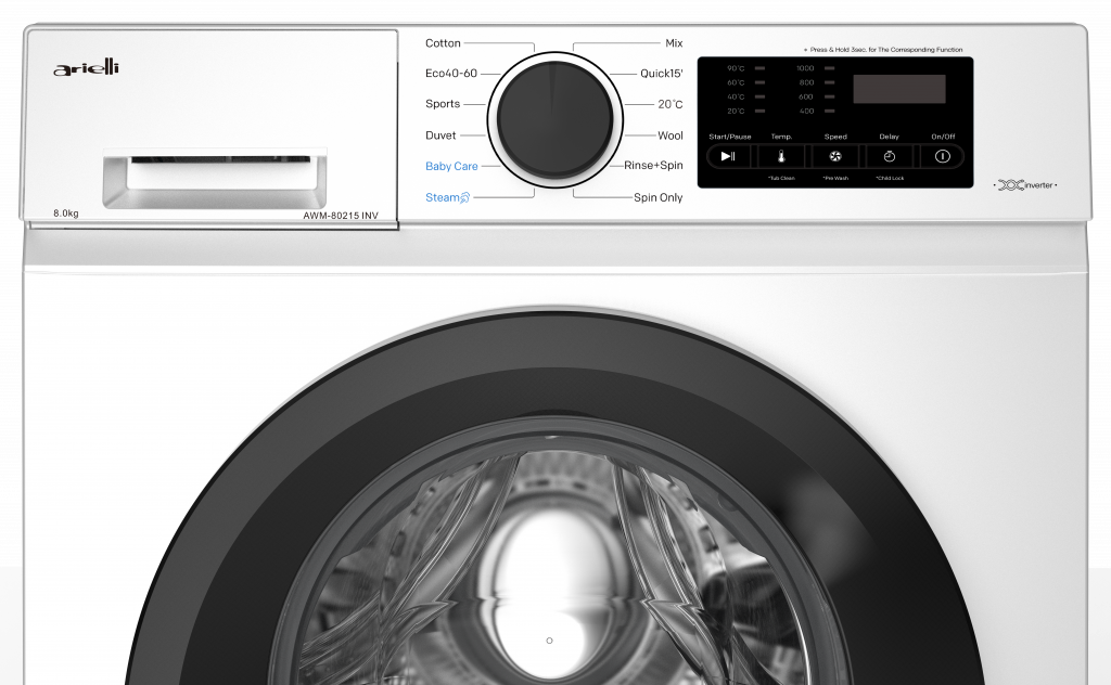 Washing machine ARIELLI AWM-80215 INV - Techmart Cyprus